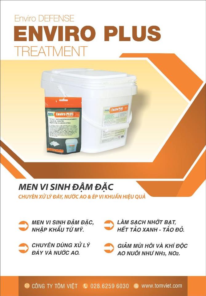 ENVIRO PLUS: MEN VI SINH TÚI TỰ TAN NHẬP TẠI MỸ